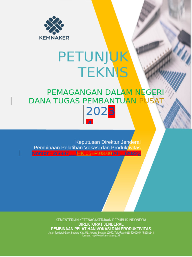 Juknis PDN Dana Tugas Pembantuan 2024 | PDF