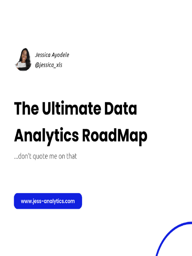 Data Analytics Roadmap | PDF