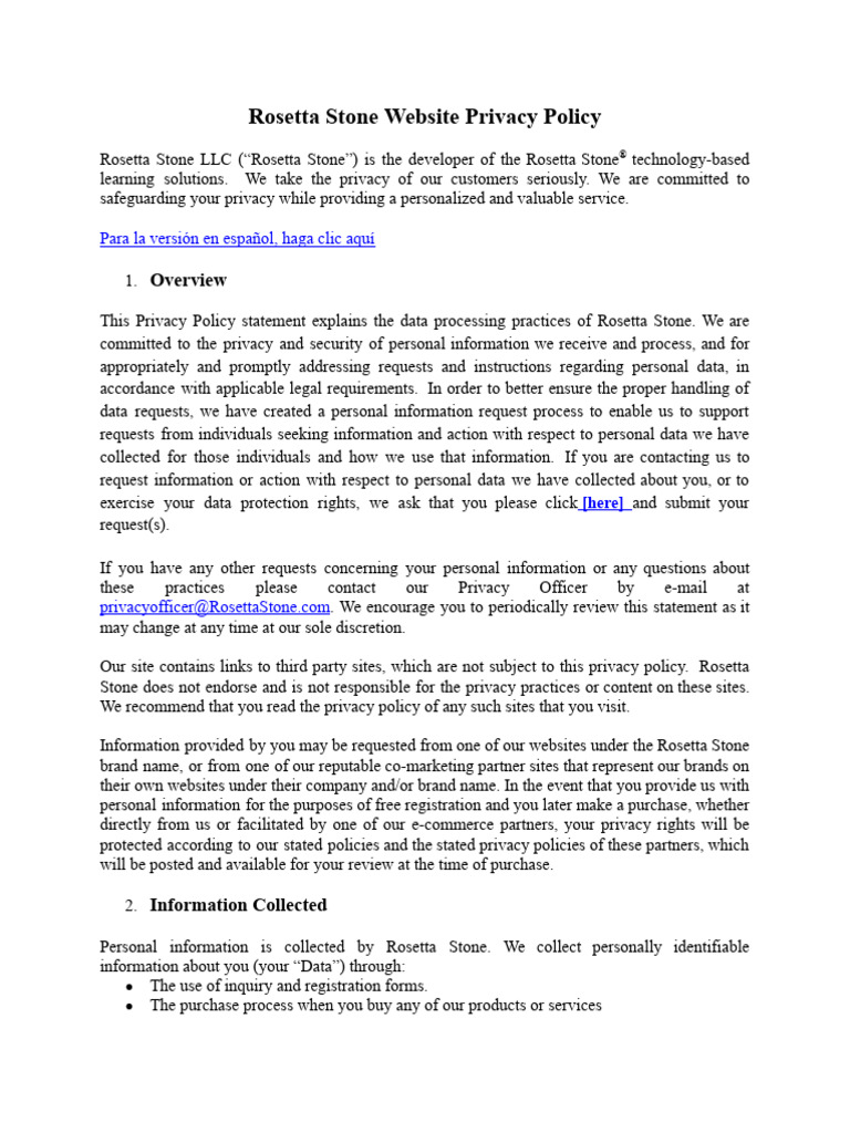 US Privacy Policy en SP 11092023 | PDF | Http Cookie | World Wide Web