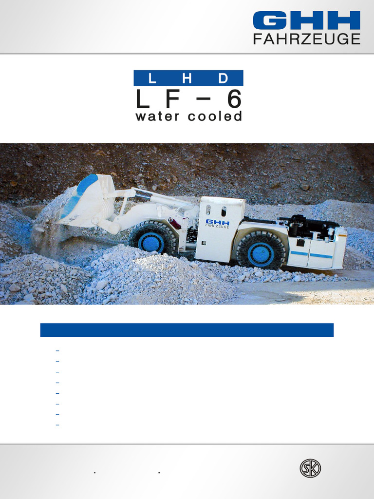 GHH Fahrzeuge V1 14 Datasheet LF 6 - WC | PDF | Axle | Brake