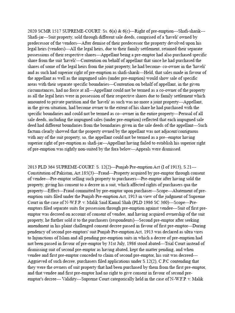 Legal Pre-emption Case Analysis | PDF | Lawsuit | Concurrent Estate