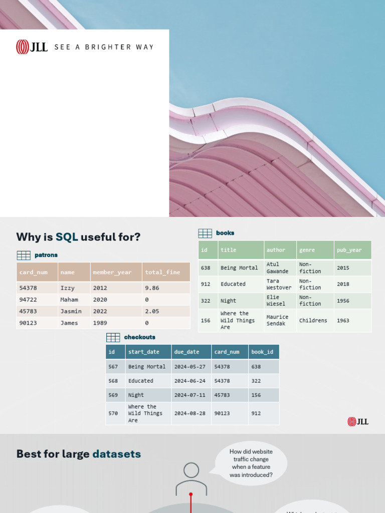 SQL Skills Development Session Introduction To Query | PDF | Databases ...