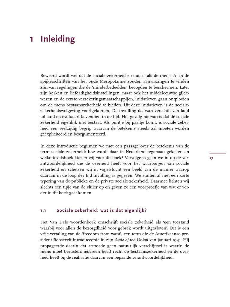 Wat Is Sociale Zekerheid | PDF