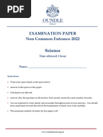 Grade 9 Intregrated Science Pp2 Pract KJSEA SamplePaper | PDF | Length ...