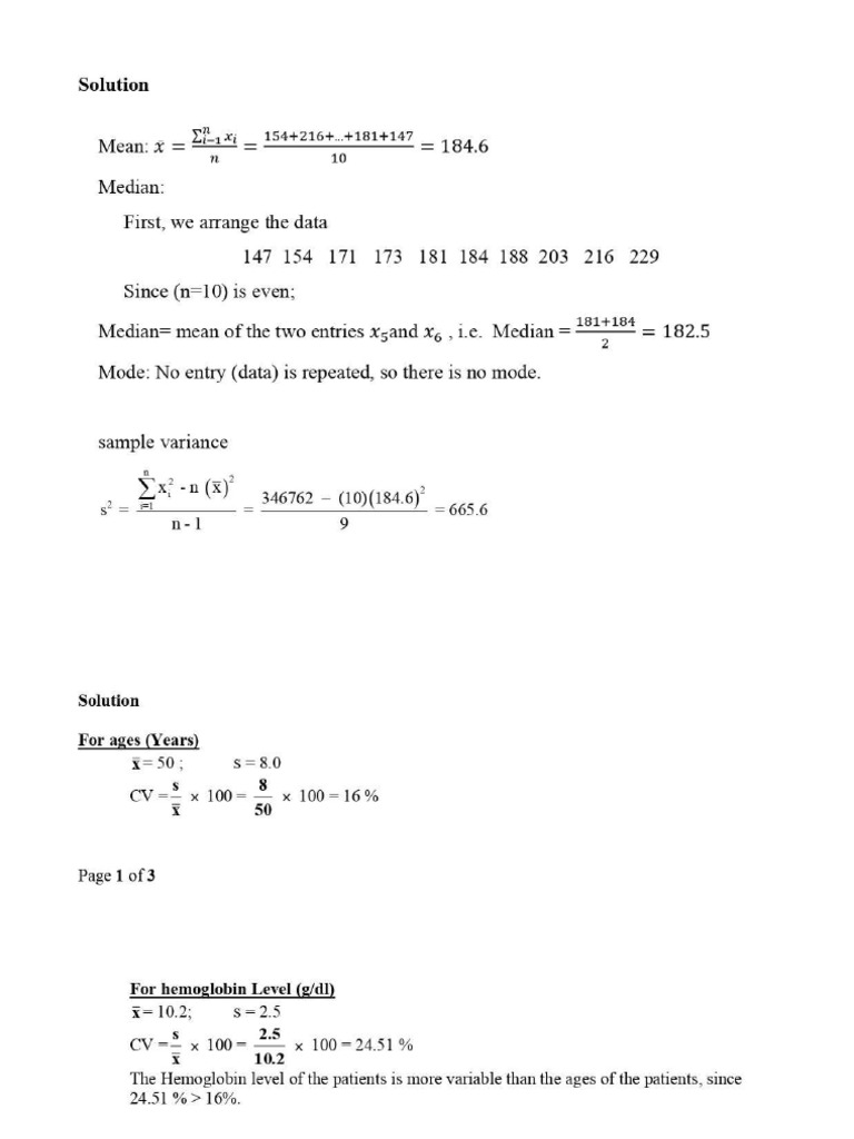 Solution 1 | PDF