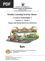 TLEILLUSTRATION G9 Module1 Quarter3 Week1 | PDF | Drawing | Learning