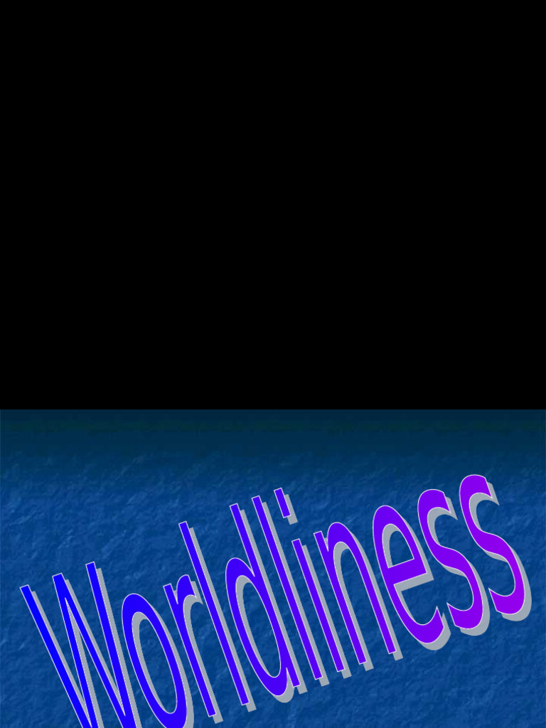 Worldliness 10 | PDF | Modesty | Clothing