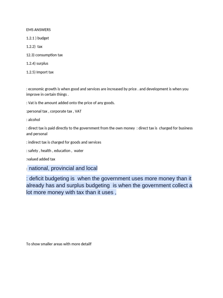 Understanding Taxes and Budgeting Basics | PDF