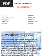 WHO Organizational Structure Overview | PDF | World Health Organization ...