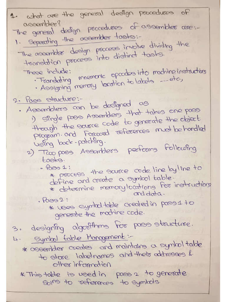System Software Assignment 2 | PDF