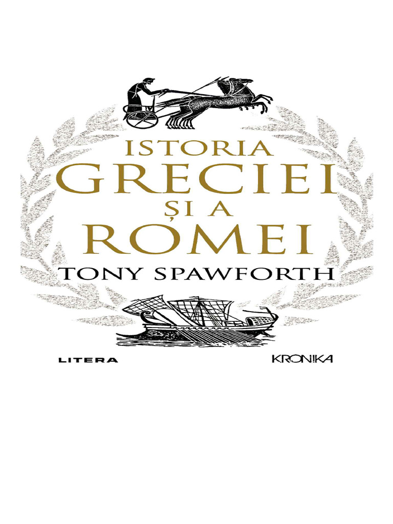 Tony Spawforth - Istoria Greciei Și a Romei | PDF