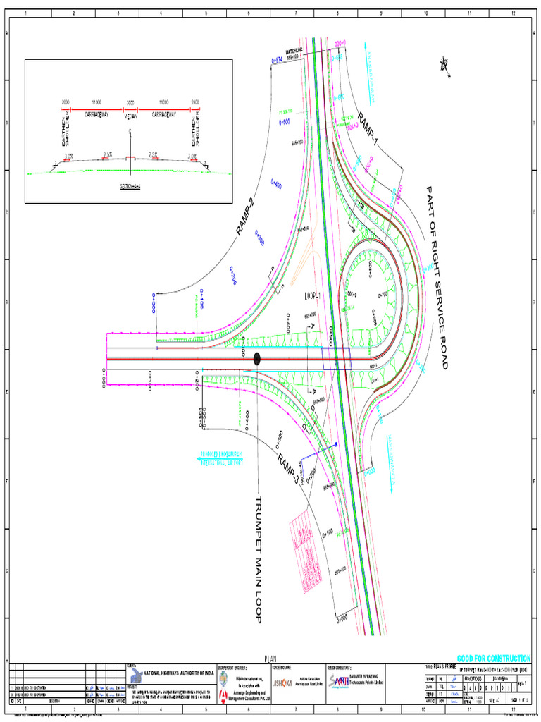 Trumpet - Interchange Drawing | PDF