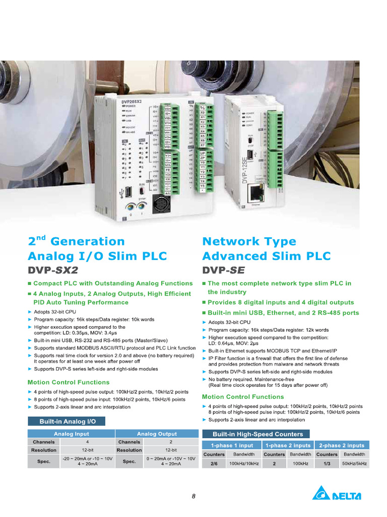 PLC DVP Se | PDF