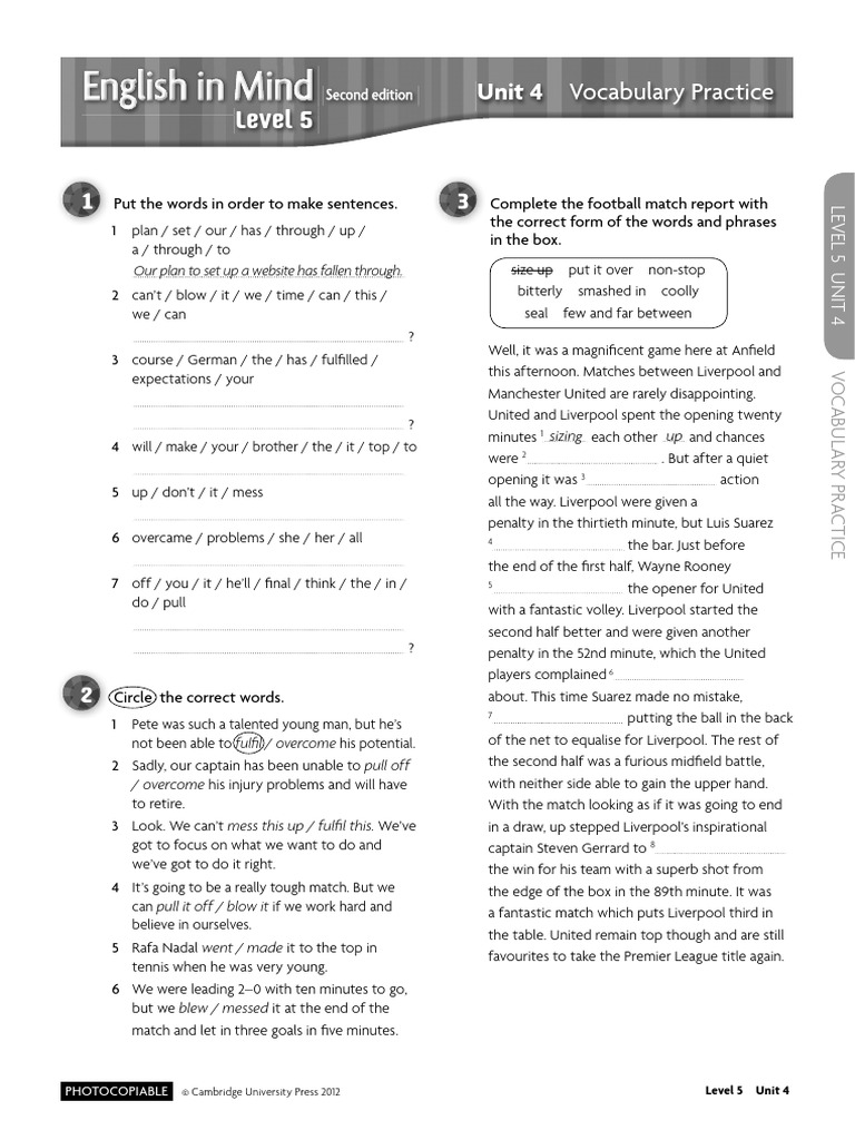 english-in-mind2-level5-unit4-vocabulary-practice-worksheet | PDF ...