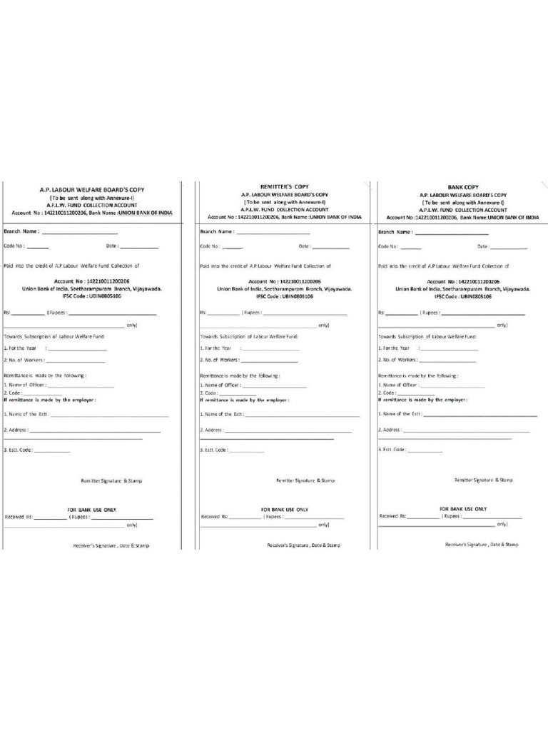 Labour Welfare Challan_page-0001 | PDF