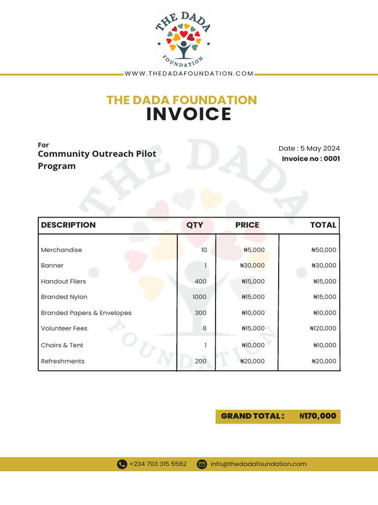 TDF - Invoice 0001 - 20240505 - 160209 - 0000 | PDF