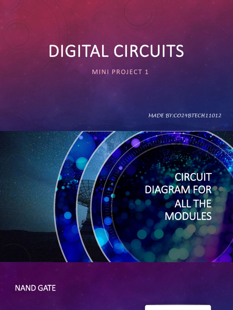 DIGITAL CIRCUITS | PDF | Electronic Engineering | Computer Engineering