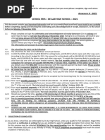 NWU Financial Undertaking 2025 | PDF | Salary | Fee