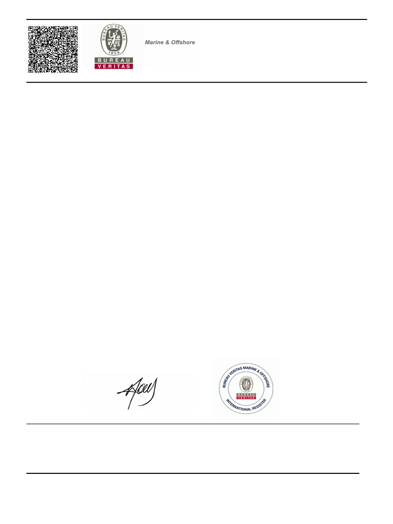 BV TYPE approval Cert CRYO valves 58046_A0 BV | PDF | Valve | Cryogenics