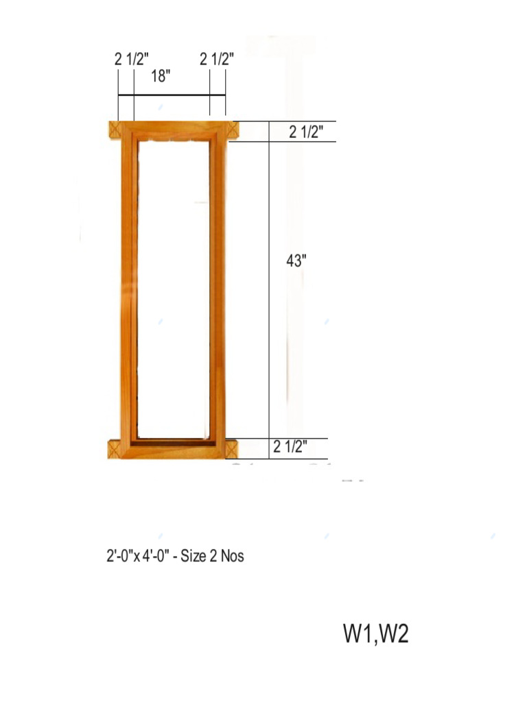 Winow Frame Design | PDF