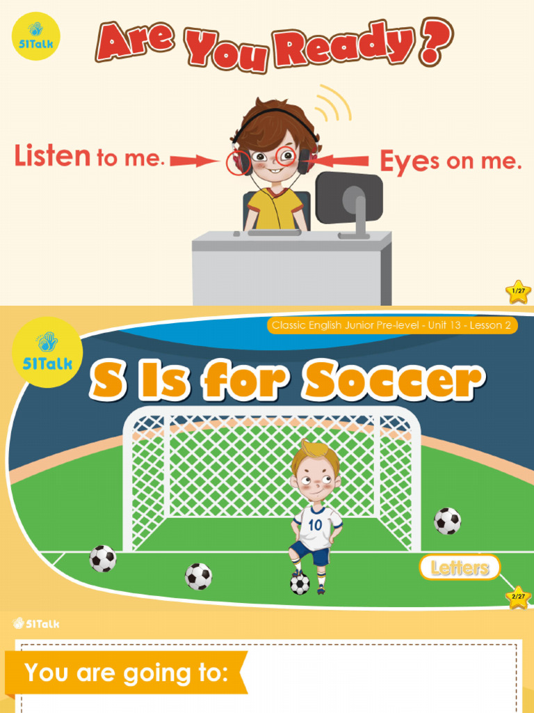 Lesson 2 S Is For Soccer | PDF