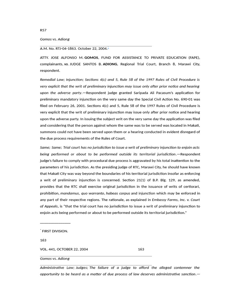 Prov Rem SCA Escra | PDF | Legal Remedy | Jurisdiction