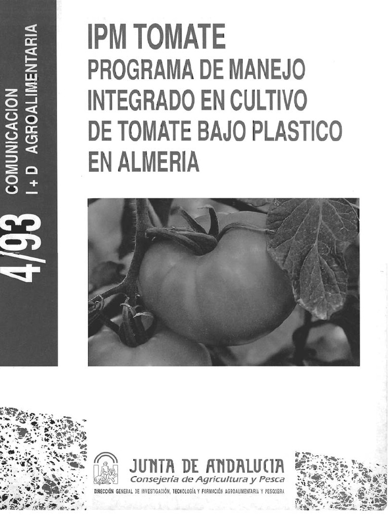 Manejo Integrado en El Cultivo de Tomate | PDF