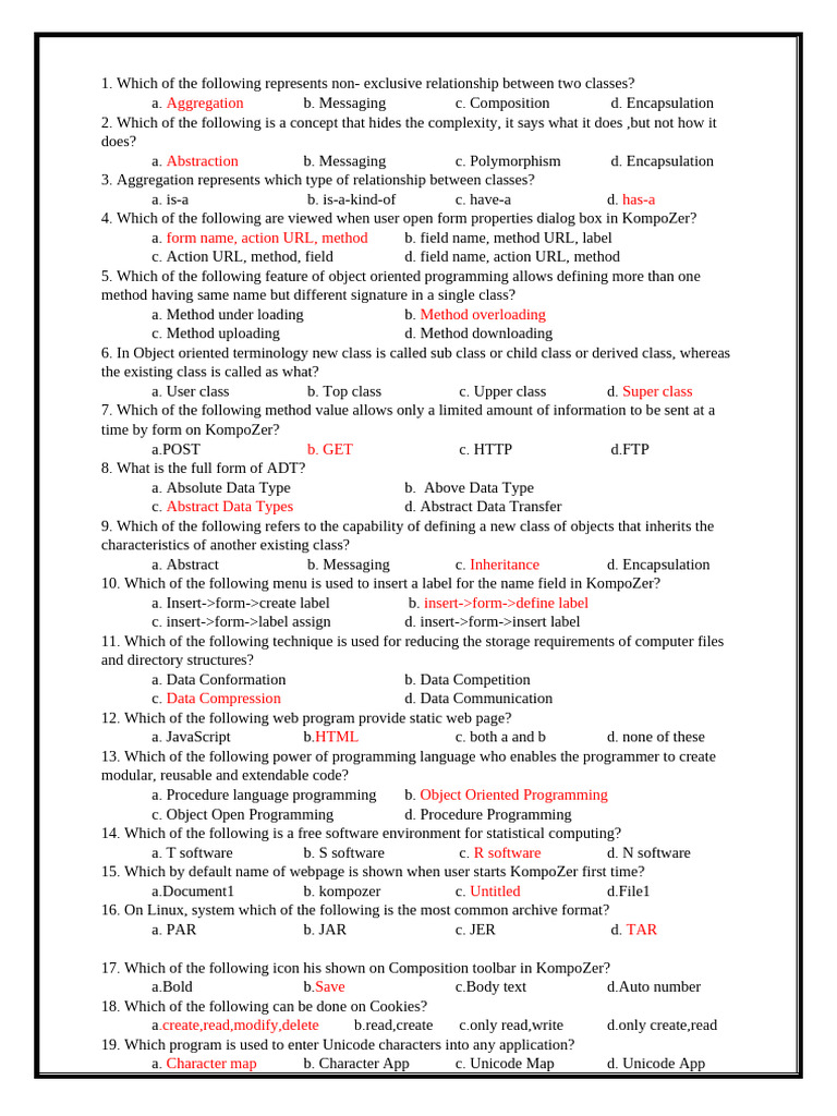 COMPsetA | PDF | Method (Computer Programming) | Class (Computer Programming)