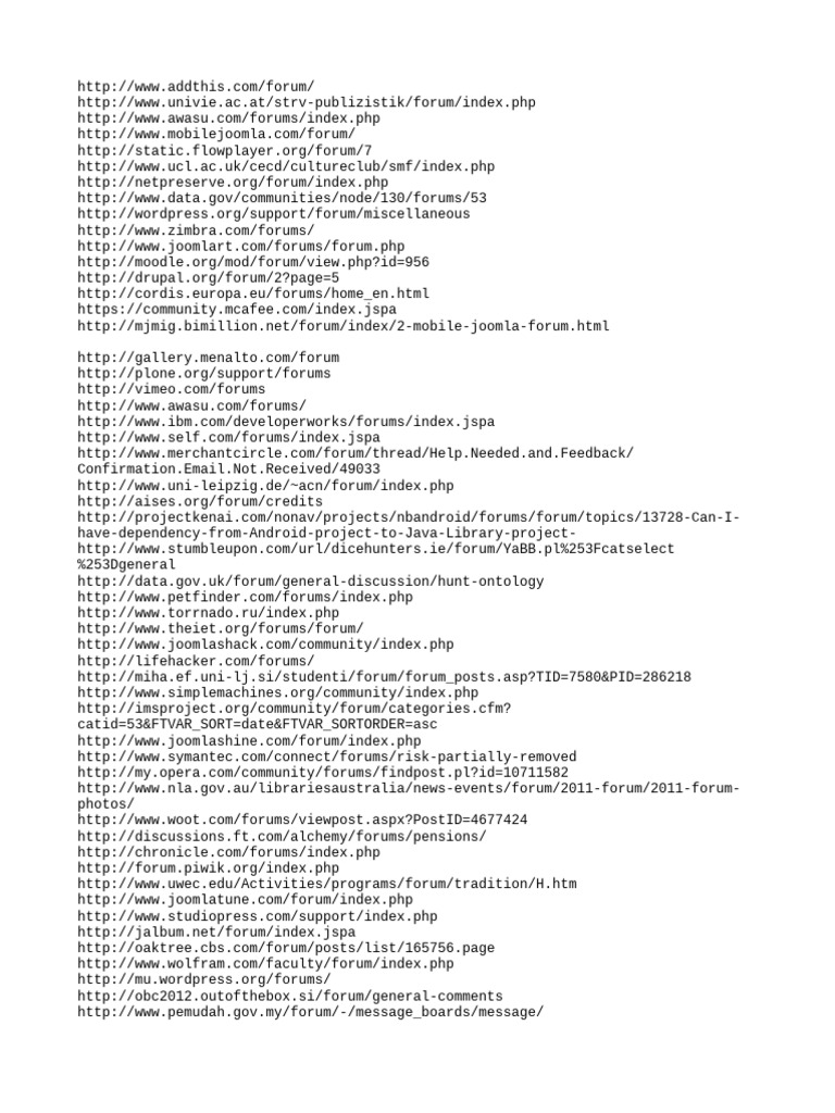 Autoapprovedlist Forum List | PDF
