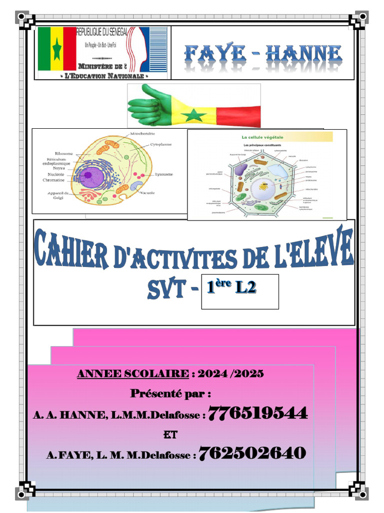 Page de Garde Cours 1L2 | PDF