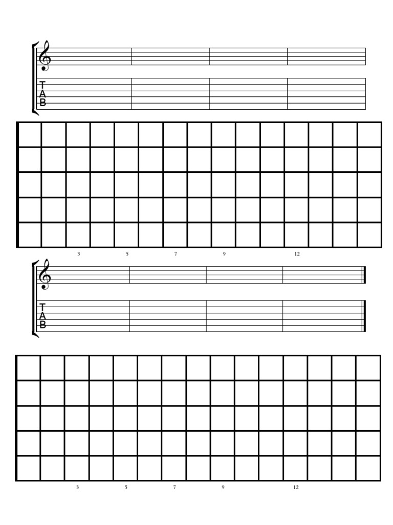 Blank Fret Board | PDF