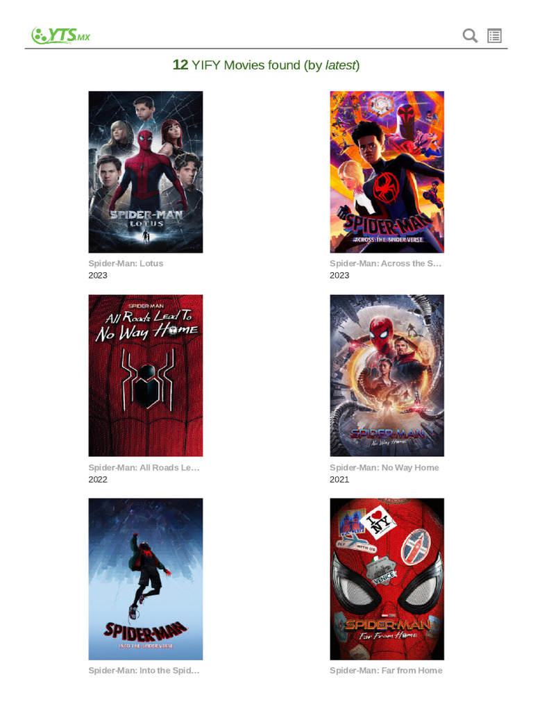 Search and Browse YIFY Movies Torrent Downloads - YTS | PDF Search and Browse YIFY Movies Torrent Downloads - YTS | PDF