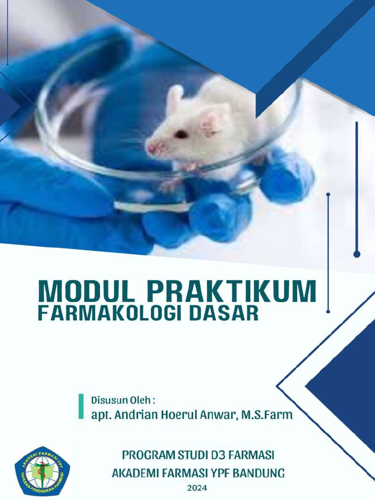 Modul Praktikum Farmakologi Dasar | PDF