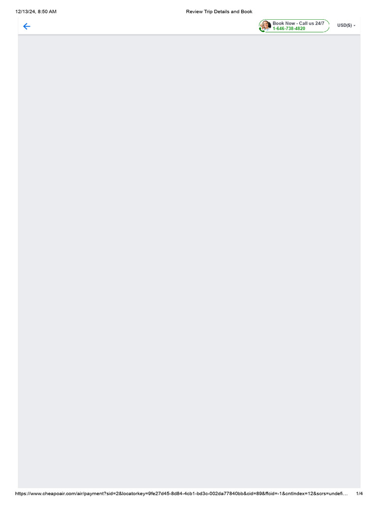 Review Trip Details and Booking1 | PDF | John F. Kennedy International Airport | Airlines