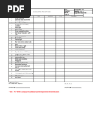 Daily Stacker Inspection Checklist | PDF | Technology & Engineering