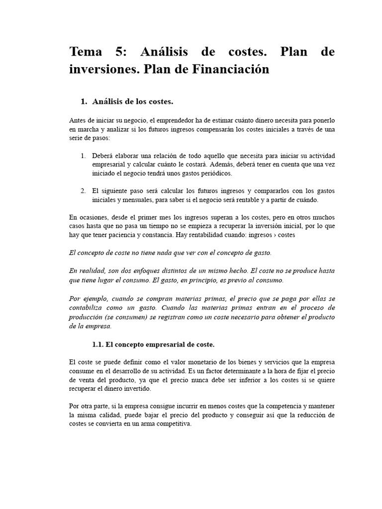 EMR Tema 5 | PDF | Hoja de balance | Contabilidad