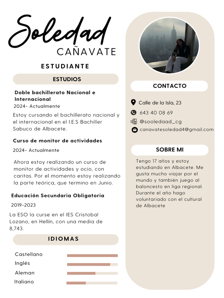 Curriculum Sole | PDF