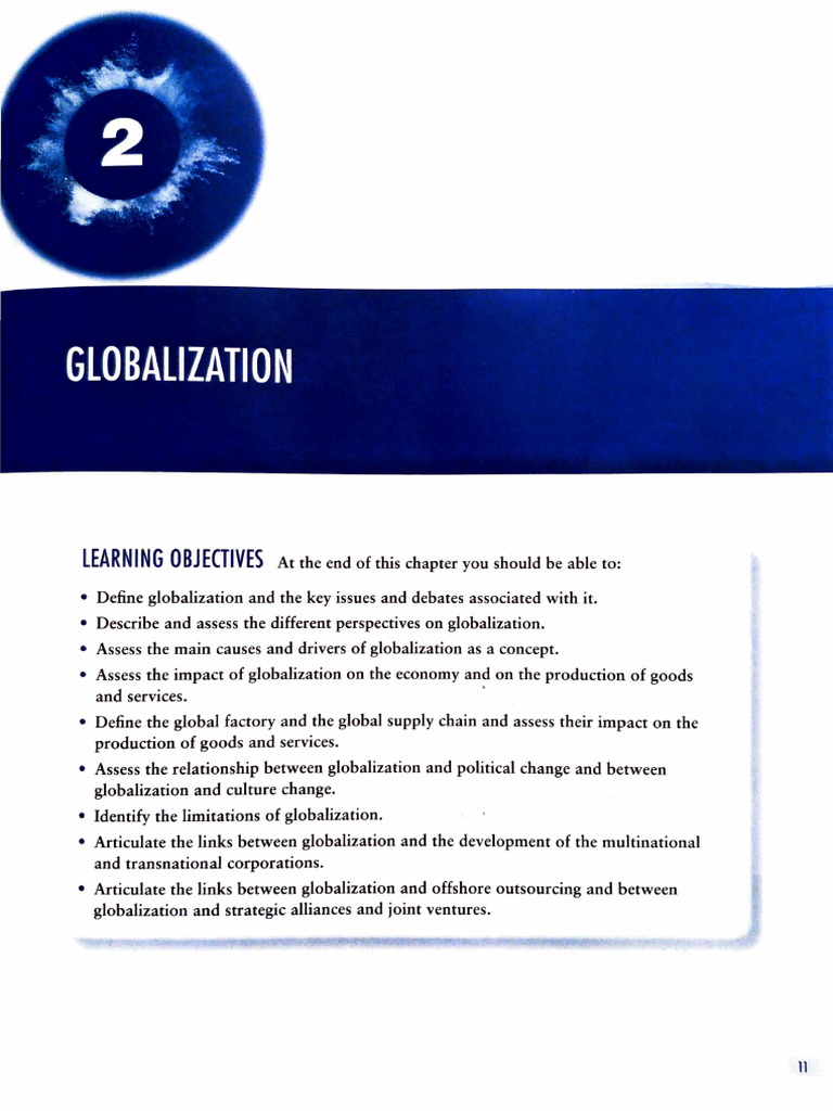 Chapter 2 - Globalization | PDF | Globalization | Market (Economics)