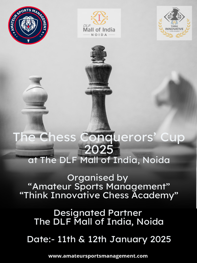 The Chess Conquerors Cup Tournament | PDF | Sports Competitions ...