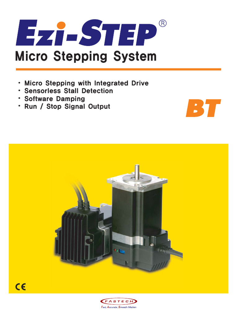 Catalog Ezi Step BT Eng Katalog Naped Krokowy Kompaktowy | PDF ...