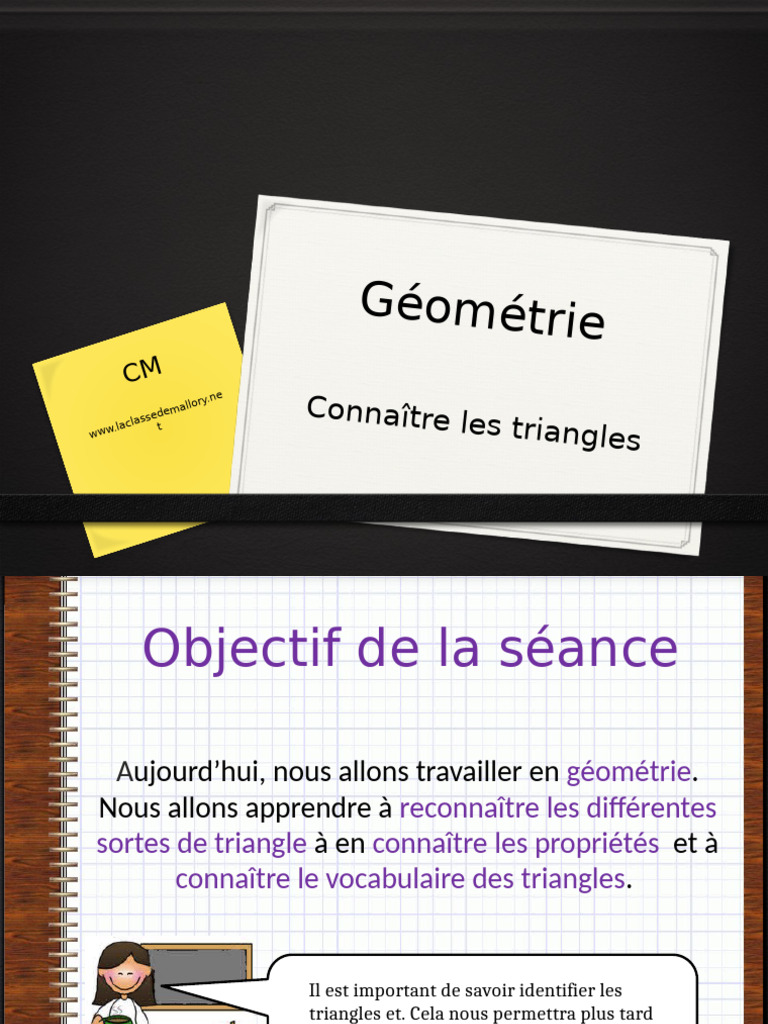 Connaicc82tre Les Triangles | PDF | Triangle | Polygone