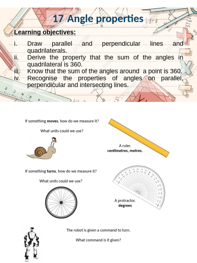 Angle Properties and Measurements Guide | PDF | Trigonometry ...