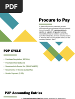 P2P O2C R2R SAP CheatSheet | PDF