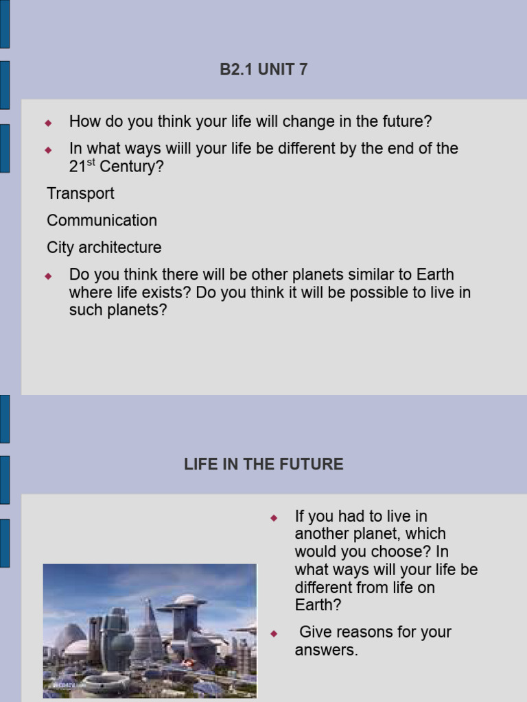 B2.1 UNIT 7 | PDF | Language Mechanics | Linguistics