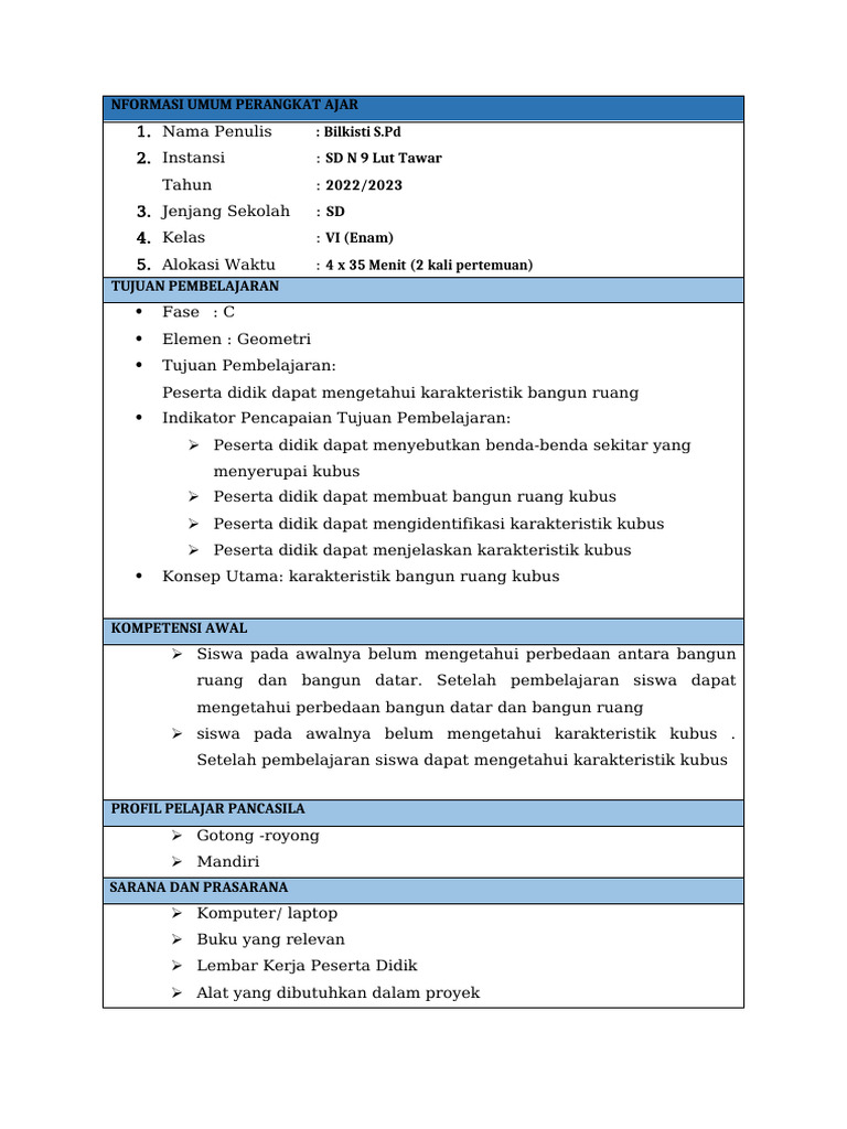 Modul New Ajar 24 WRD | PDF