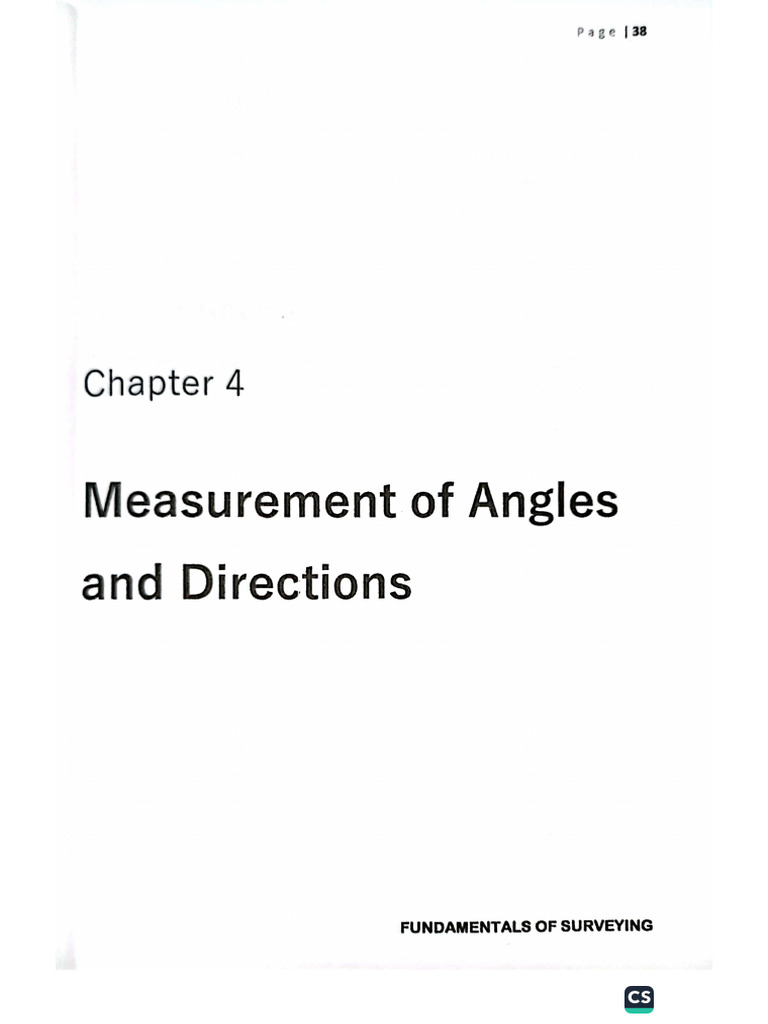 Surveying Chapter 4-6 | PDF