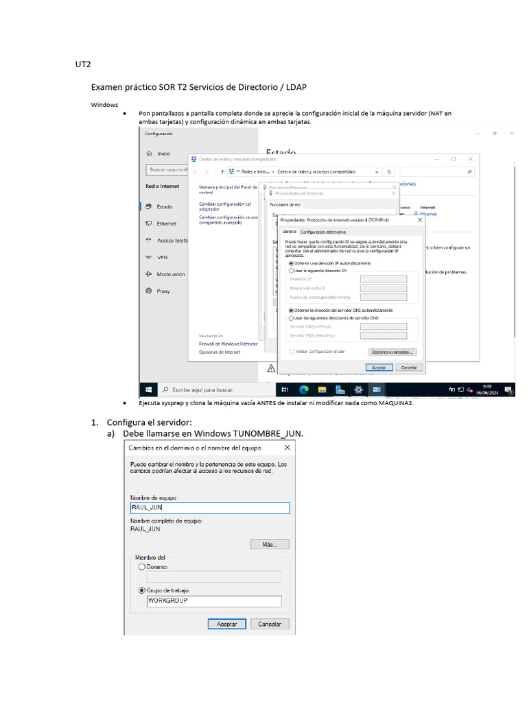 Examen Ut3 Sor Ord Jun 2324 RAUL PUNZON REY | PDF