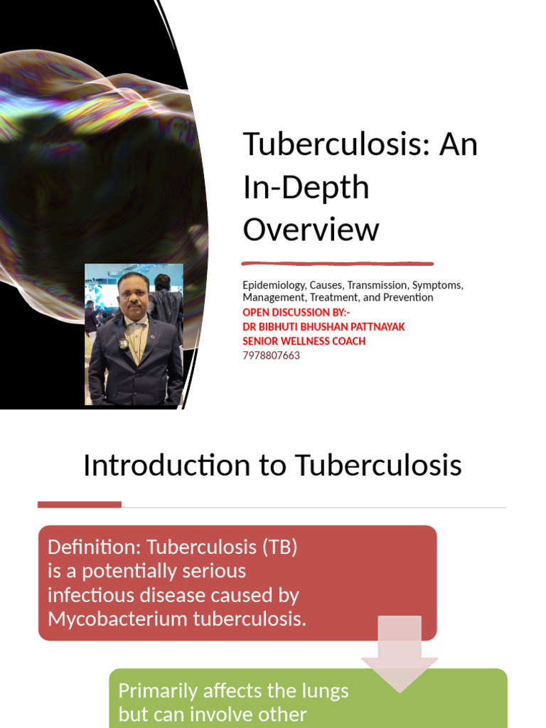 Tuberculosis Presentation BY DR BIBHUTI PATTNAYUAK | PDF | Tuberculosis ...