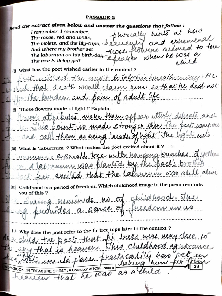 i Remember i Remember | PDF | Poetry