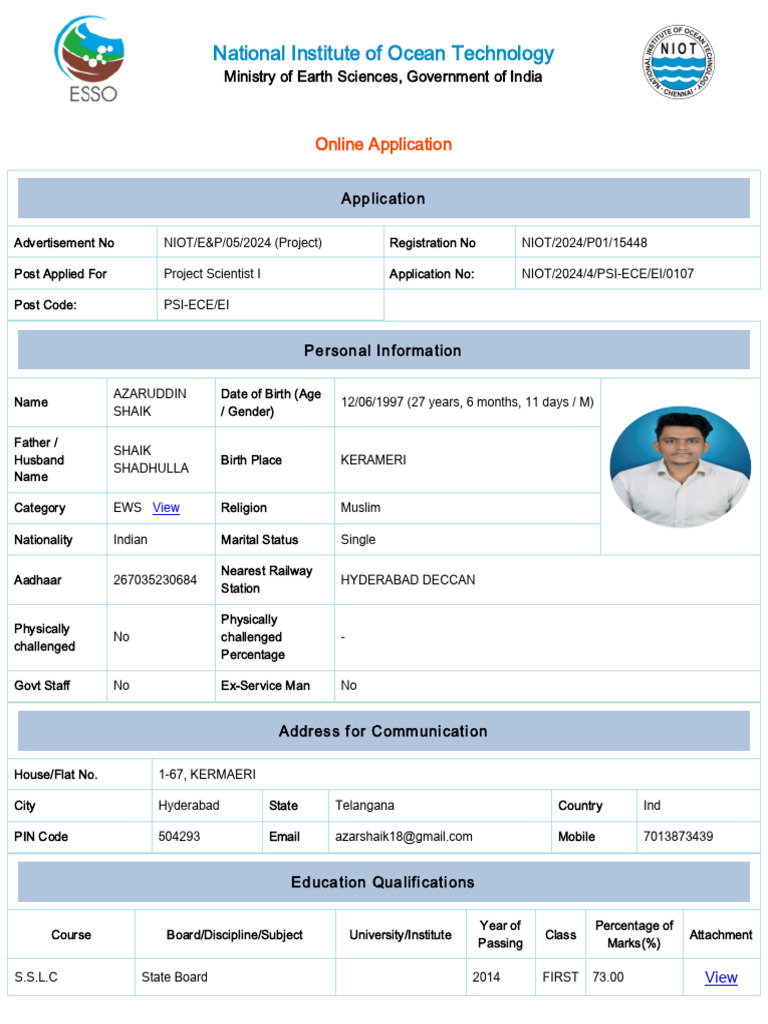 Niot App Project Scientist | PDF | Science